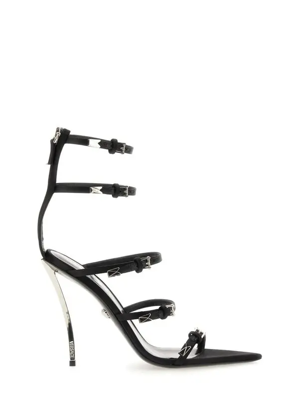 Versace Pin-point Sandal - Black