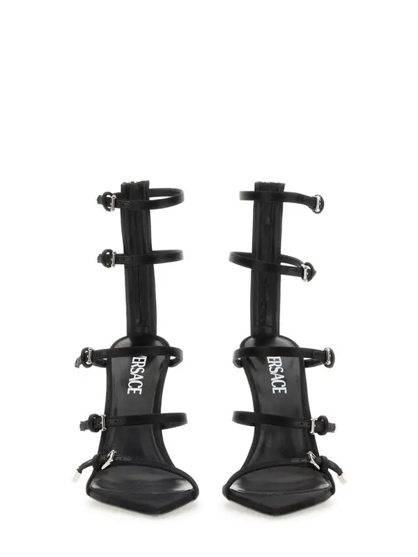 Versace Pin-point Sandal - Black
