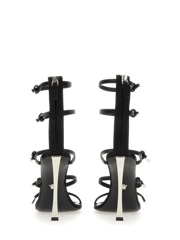 Versace Pin-point Sandal - Black