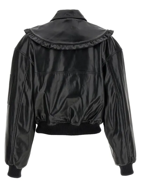 GANNI Future Bomber Jacket - Black