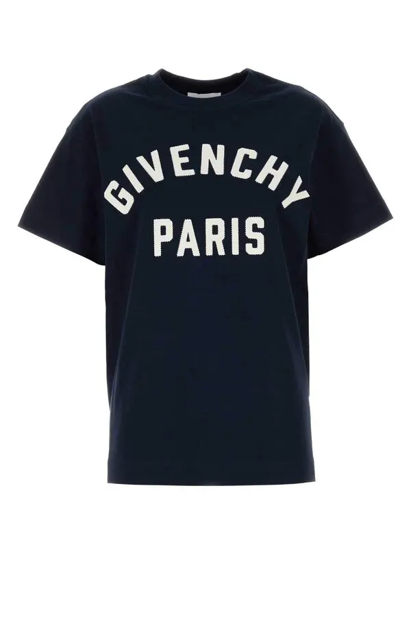 Givenchy Cotton Oversize T-shirt - Blue