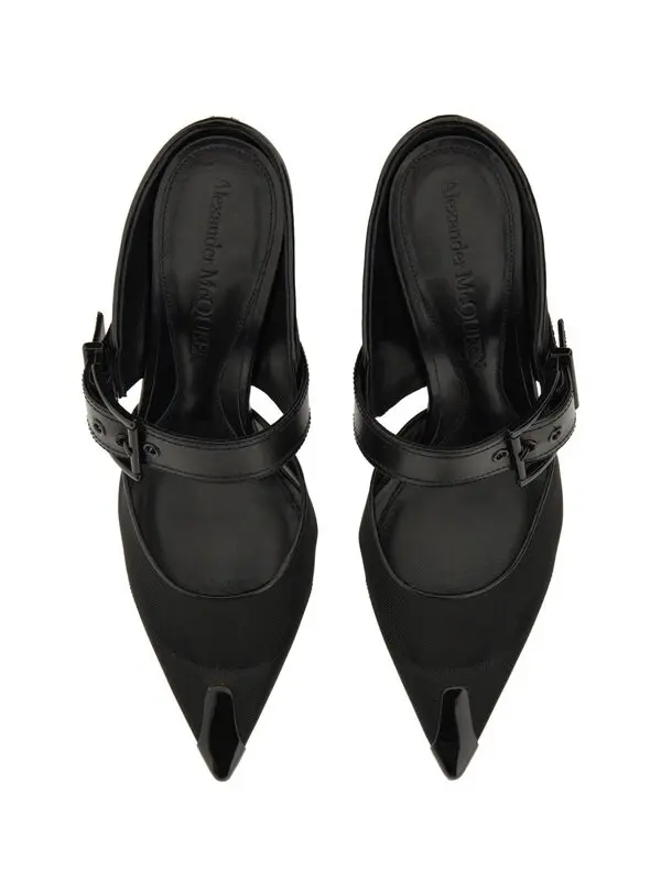 Alexander McQueen Punk Sandal With Buckle
