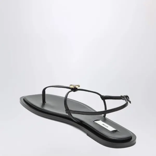 TOTEME Nappa T-strap Sandals
