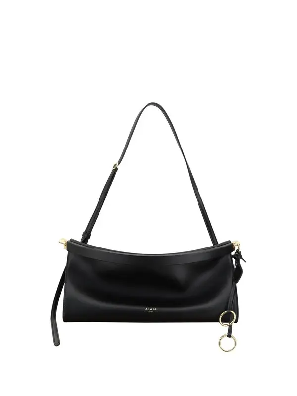 Alaïa Le Click West Medium Shoulder Bag - Black