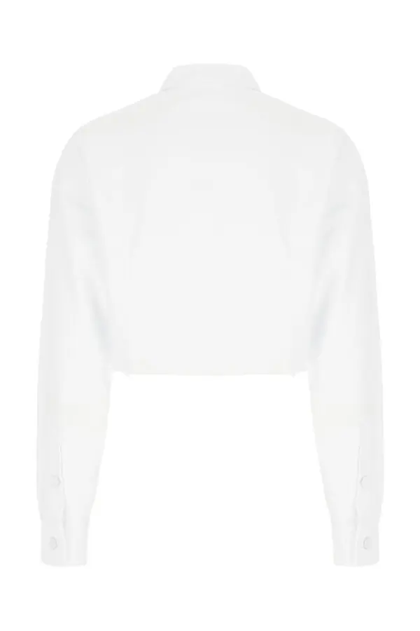 Raf Simons Button Up Cropped Shirt - Multicolor