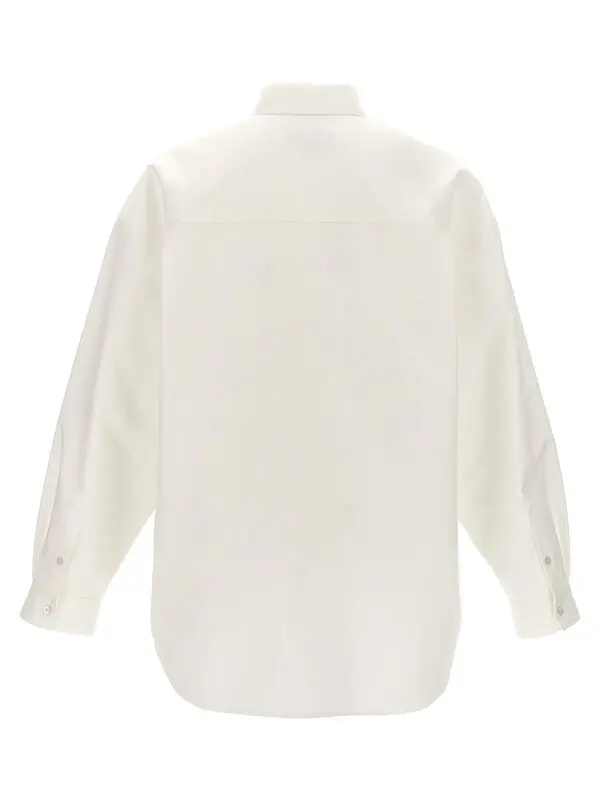 Balenciaga Cotton Poplin Shirt - White