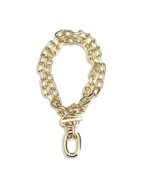 Rabanne Link Chain Necklace - Gold
