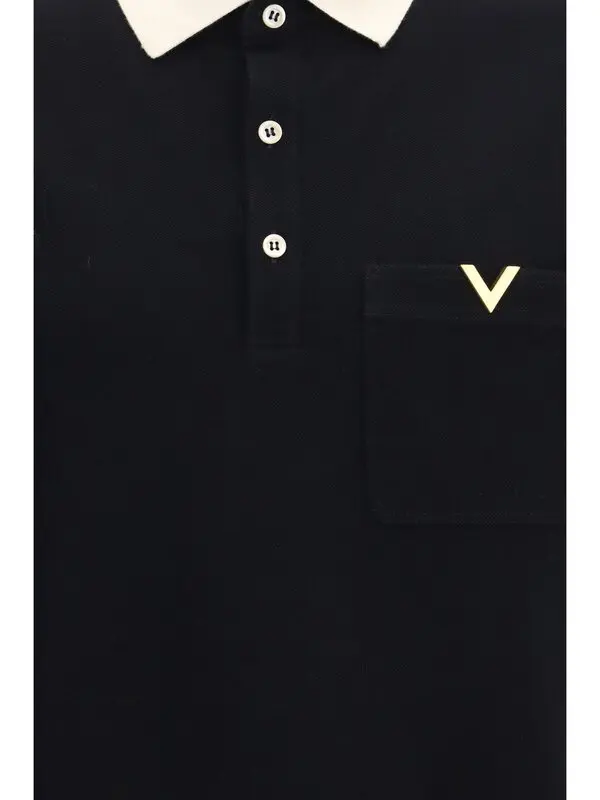 Valentino Garavani Polo With Contrast Trims