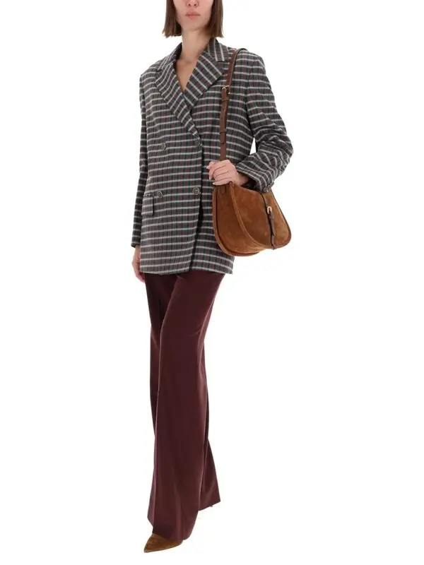 Etro Double-breasted Jacket - Gray