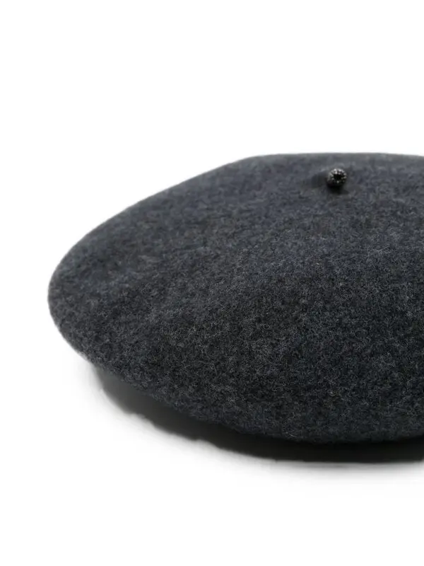 Brunello Cucinelli Wool Basque Hat