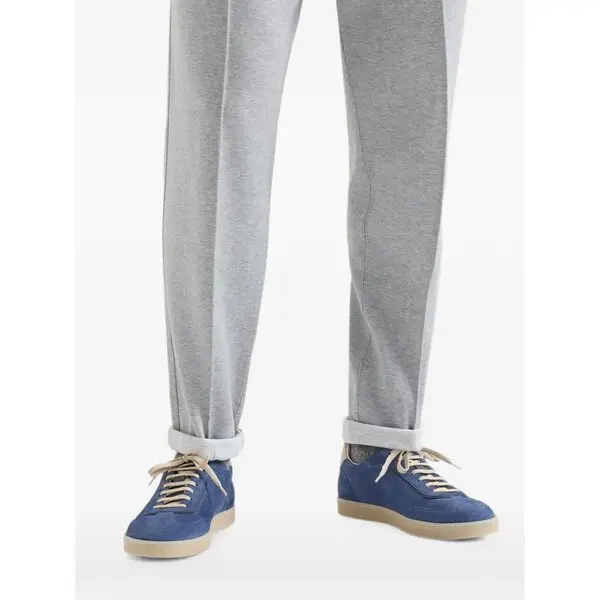 Brunello Cucinelli Suede Low-top Sneakers