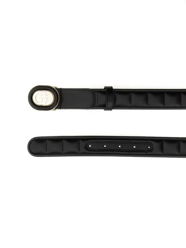 Gucci Gg Cross Buckle Belt