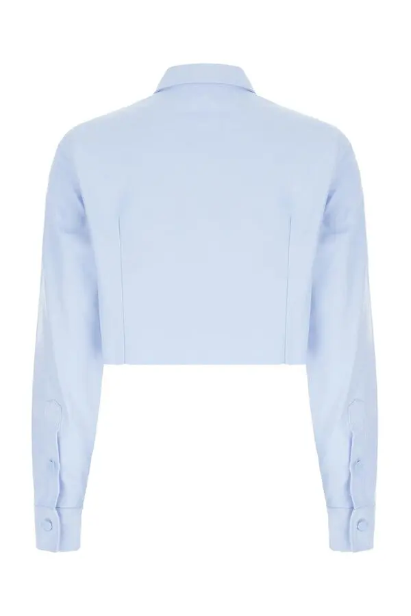 Raf Simons Cropped Shirt With Logo