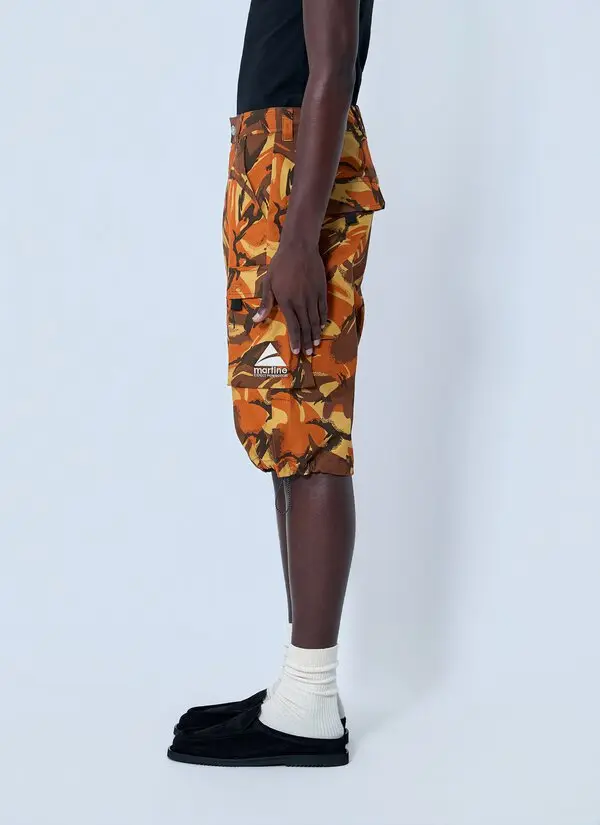 Martine Rose Printed Cargo Shorts