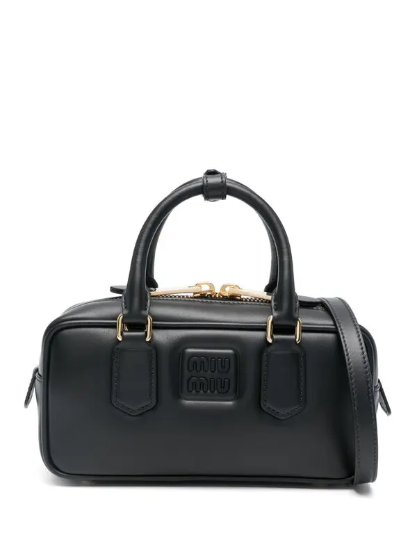 Miu Miu Arcadie Regular Leather Handbag - Multicolor