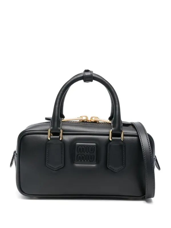 Miu Miu Arcadie Regular Leather Handbag - Multicolor