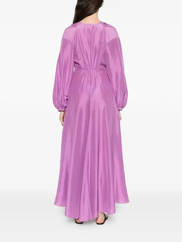 FORTE_FORTE Silk Long Dress