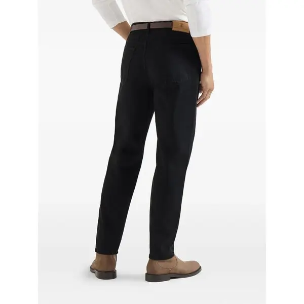 Brunello Cucinelli Denim Regular & Straight-leg Jeans - Black
