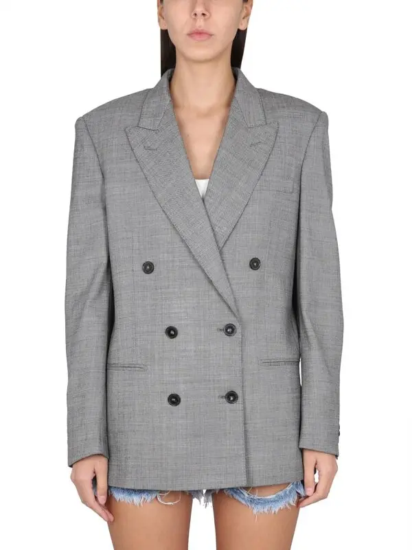 Stella McCartney Double-breasted Blazer - Black
