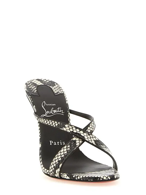 CHRISTIAN LOUBOUTIN Mulazee Sandals - Gray