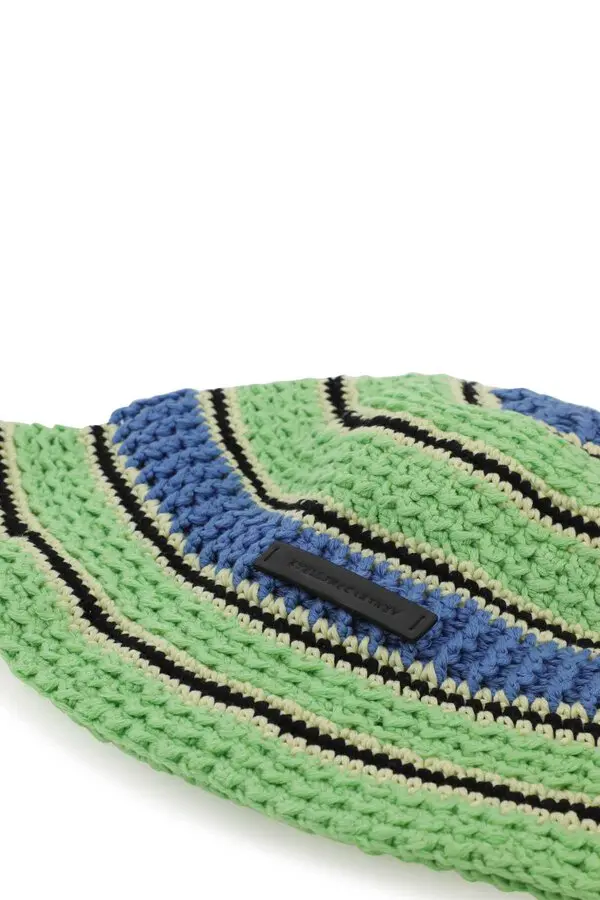 Stella McCartney Embroidered Crochet Hat