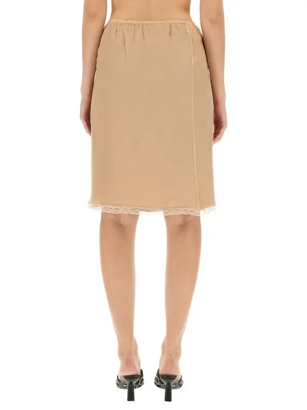Gucci Silk Chiffon Skirt