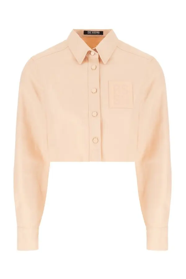Raf Simons Cropped Shirt - Multicolor