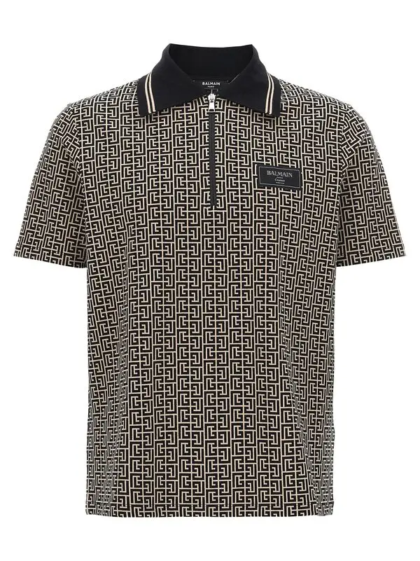 Balmain Pb' Polo Shirt - Multicolor