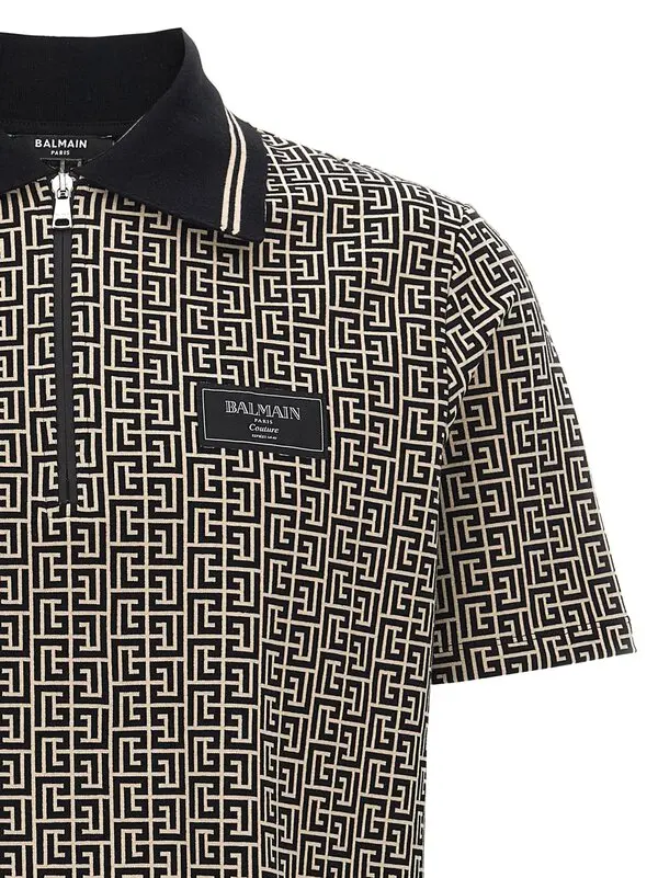 Balmain Pb' Polo Shirt - Multicolor