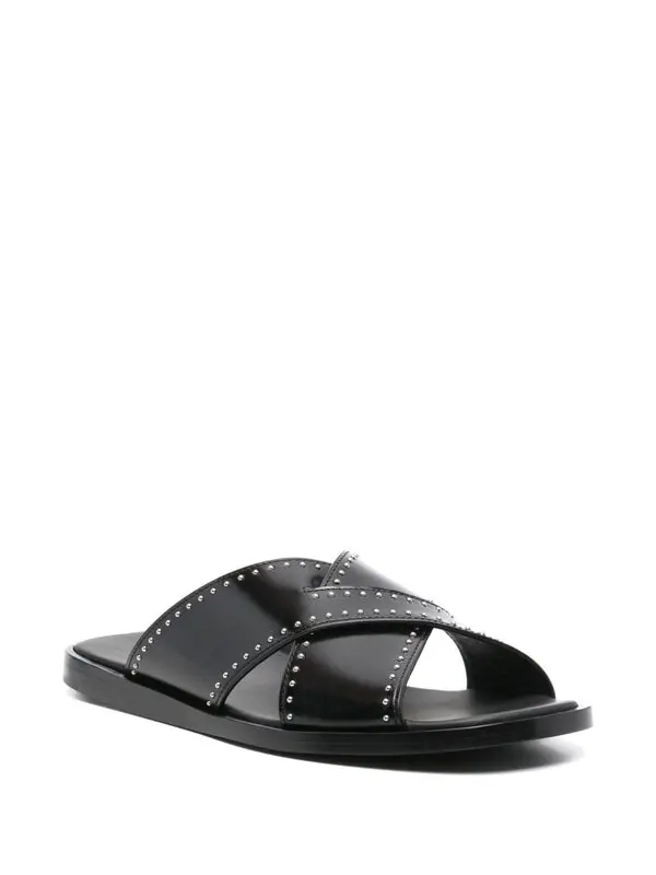 Church's Leather Flat Sandals