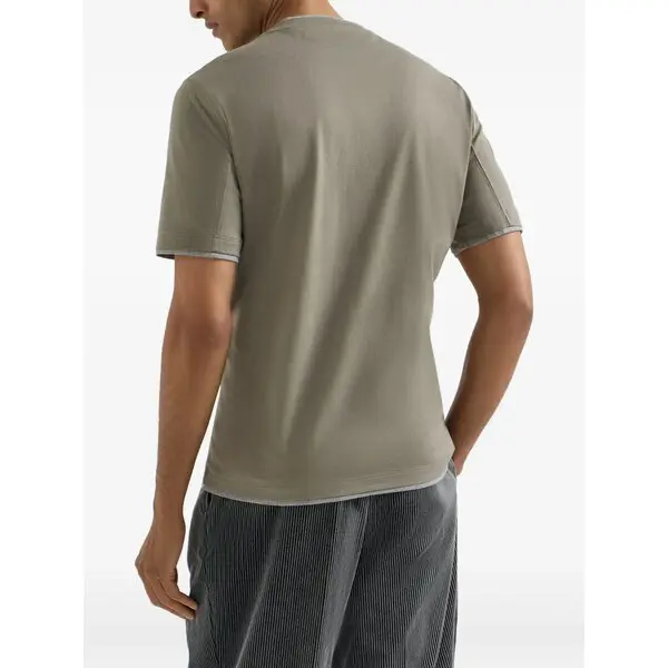 Brunello Cucinelli Grey T-shirts & Vests T-shirts