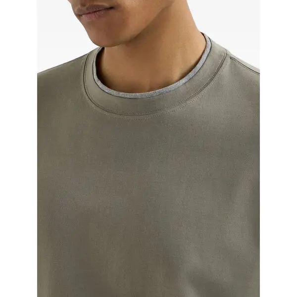 Brunello Cucinelli Grey T-shirts & Vests T-shirts