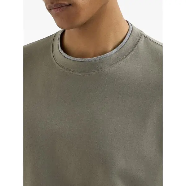 Brunello Cucinelli Grey T-shirts & Vests T-shirts