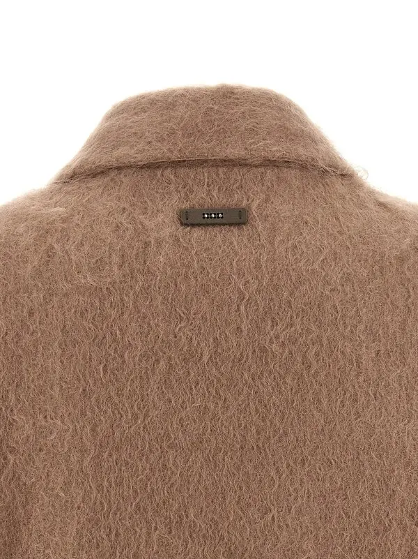 Peserico Bouclé Overshirt - Cream