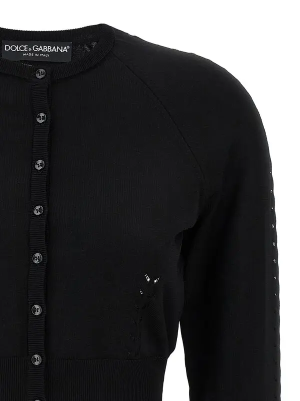 Dolce & Gabbana Viscose Blend Cardigan