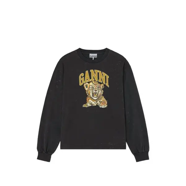 GANNI Grey Tops Sweatshirts
