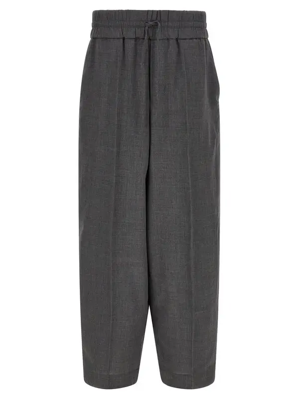 AMI Paris Mélange Wool Pants