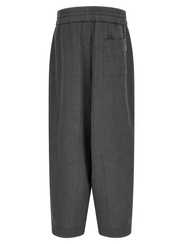 AMI Paris Mélange Wool Pants