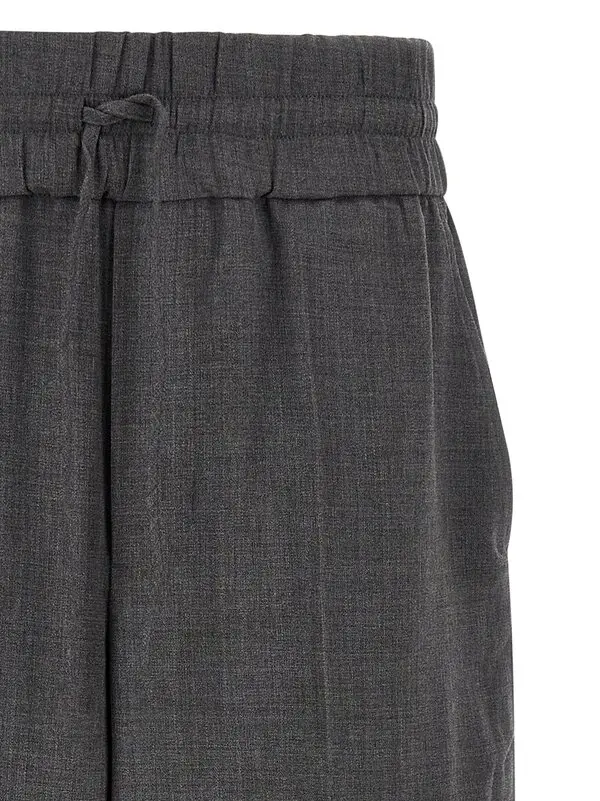 AMI Paris Mélange Wool Pants