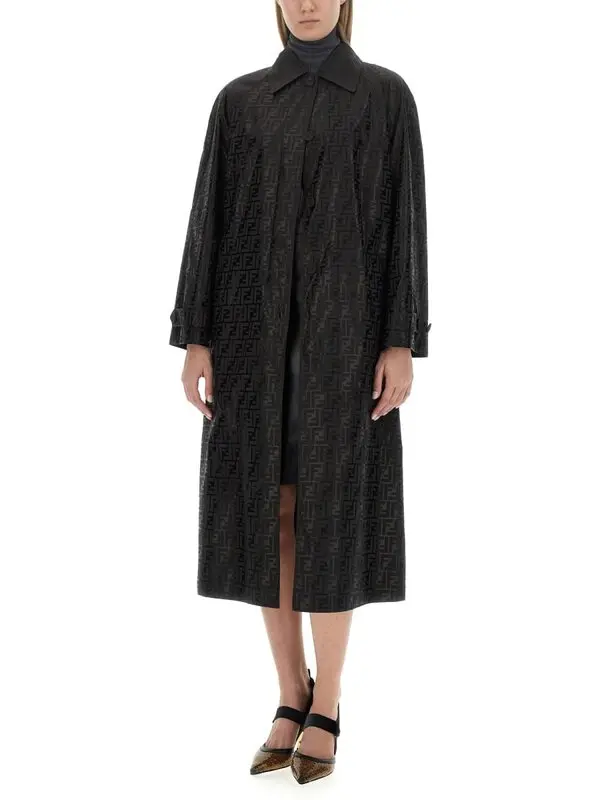 Fendi Leather Skirt