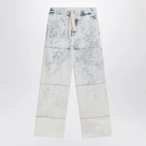 Dries Van Noten Wide-leg Denim Trousers - Blue