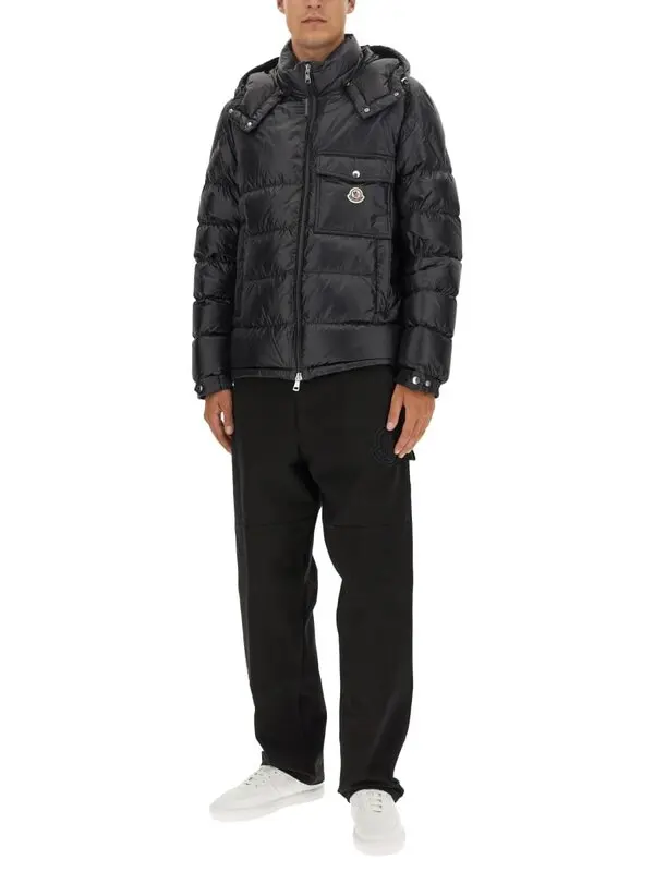 Moncler Cotton Pants - Black