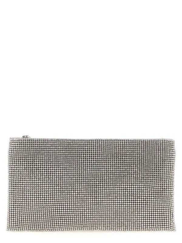 Benedetta Bruzziches Your Best Friend La Petite' Clutch - Silver