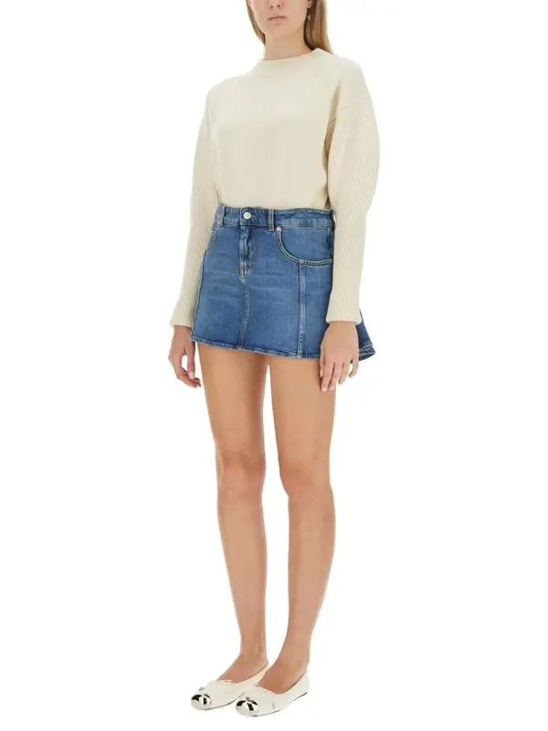 Alexander McQueen Wool Jersey - Cream