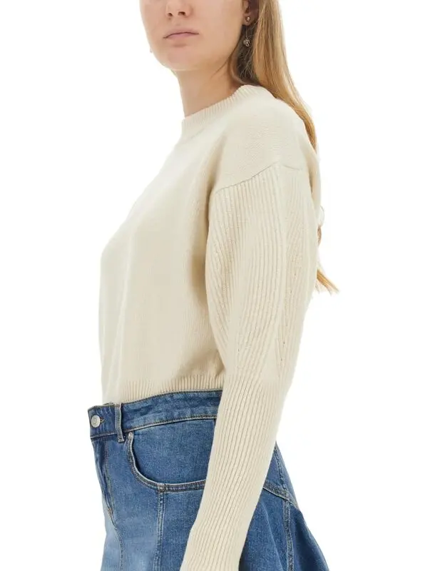 Alexander McQueen Wool Jersey - Cream