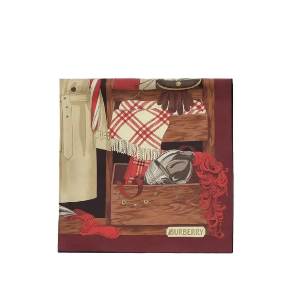 Burberry Scarves - Red
