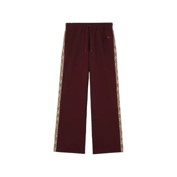 Burberry Trousers Track Pants - Red