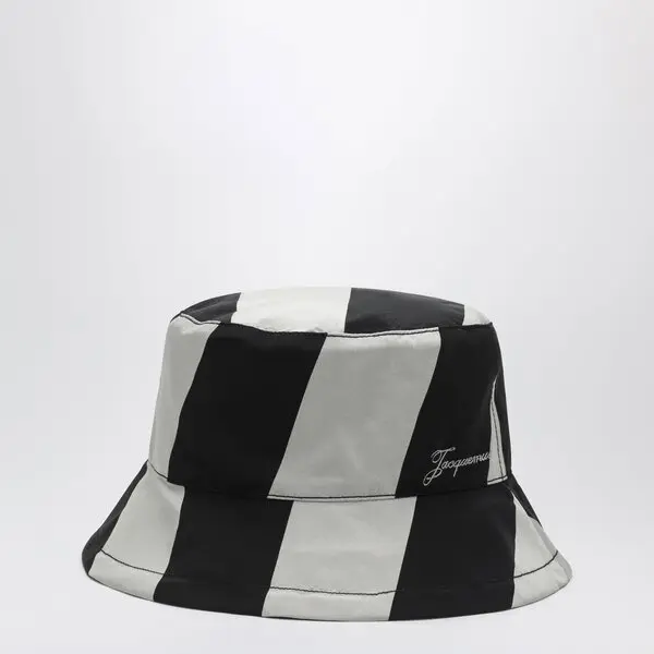 Jacquemus Baluchon Bucket Hat With Bold Stripes - Multicolor