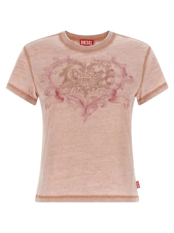 DIESEL® T-ila-aa1' T-shirt - Pink