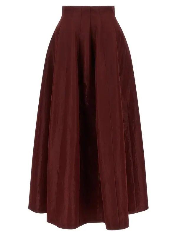 Alberta Ferretti Paneled Maxi Skirt